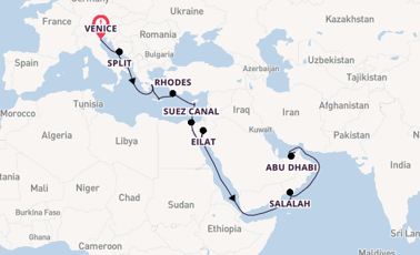 Suez Canal Cruises 2020 - 2021 | Save with CruiseAway