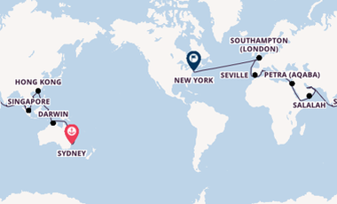 Queen Mary 2 Cruises 2023-2024 Best deals Save up to -47% | CruiseAway